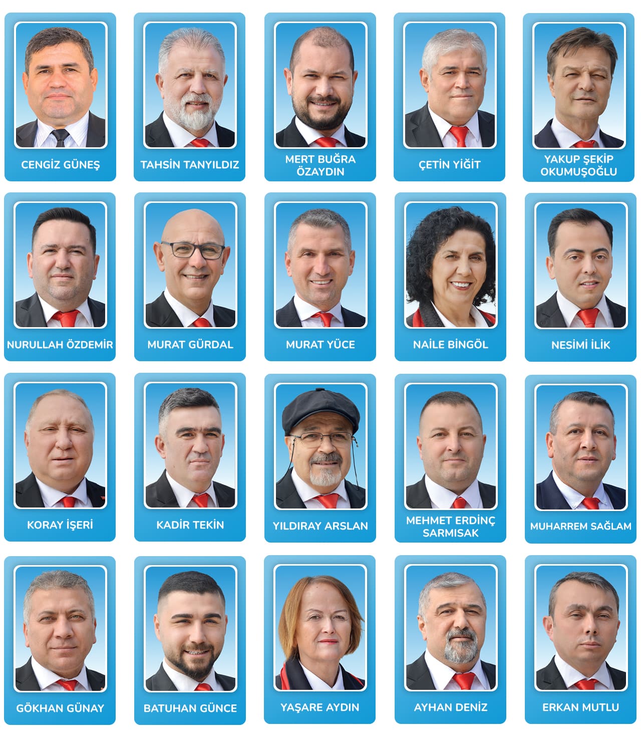 Belediye Meclis Üyeleri - Kdz. Ereğli Belediyesi
